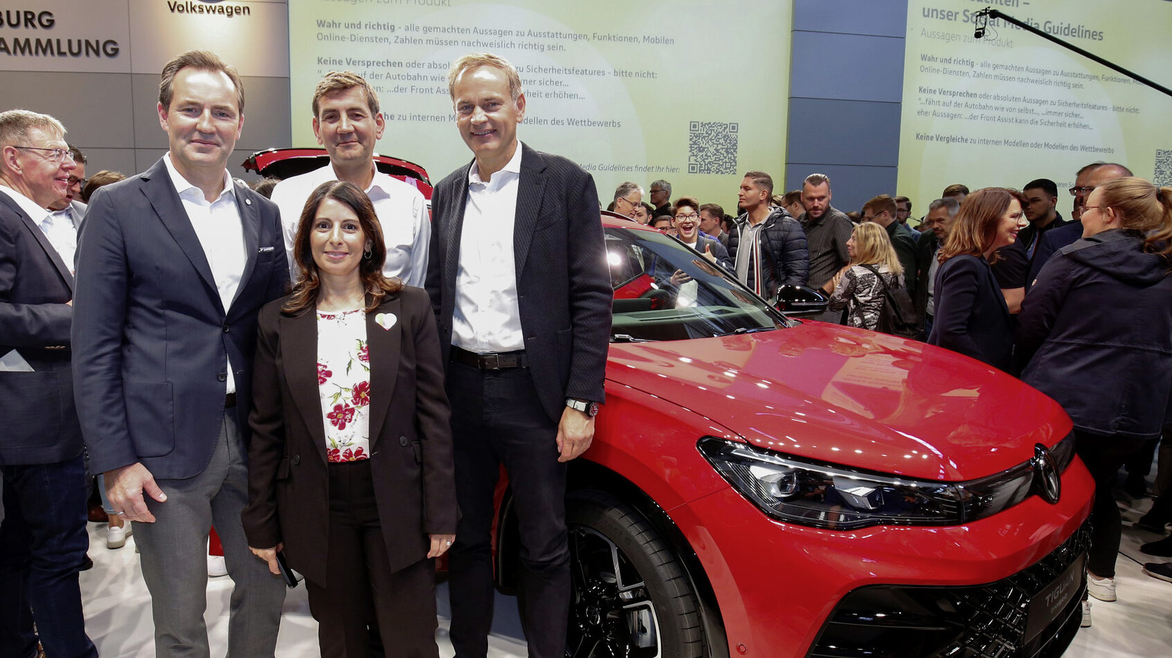 Vorstand und Betriebsrat setzen auf neuen Tiguan bei der Auslastung des ...